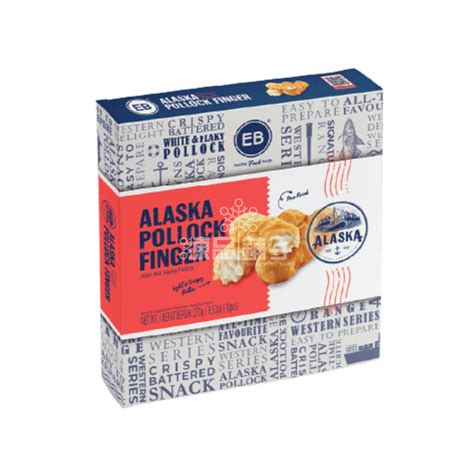 Eb Food Alaska Pollock Finger 270g Frozen Food Best Priced Quality