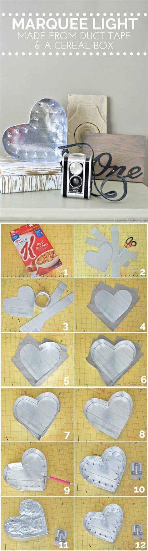 28 Things You Can Make From Cereal Boxes Marquee Light Diy Projects Craft Ideas And How Tos For