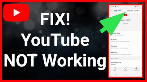 how to fix youtube and play store not working on android youtube