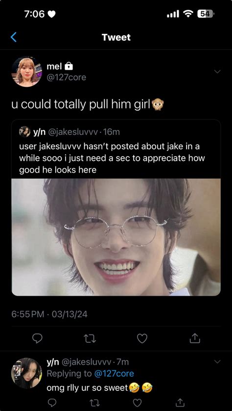 Why Her Sim Jaeyun Chapter Eight Pairing Idol Jake X Fem Fan Reader Synopsis In The Most