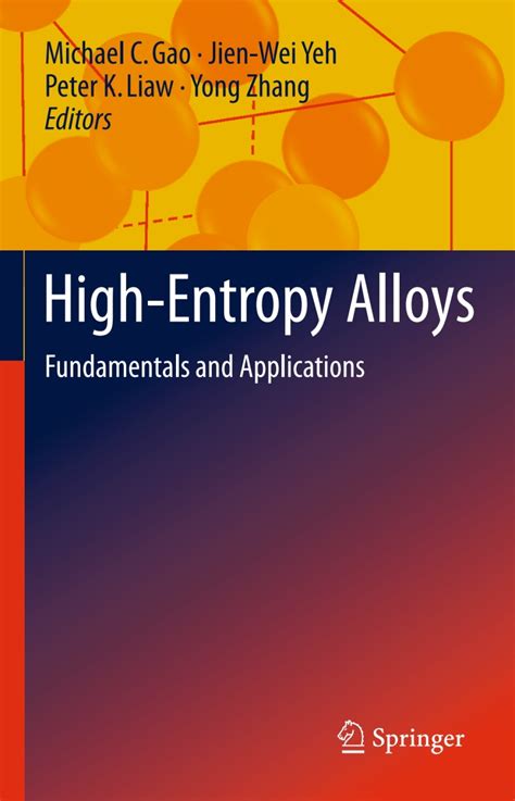 High Entropy Alloys Fundamentals And Applications Premiumjs Store