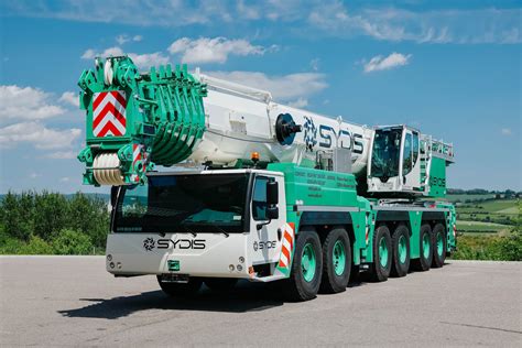 SYDIS apuesta por la grúa móvil Liebherr LTM MOVICARGA