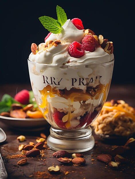 Premium Photo Rabri Dessert With Condensed Milk And Nuts Creamy And