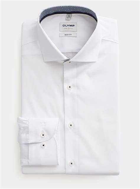 Mens Tailored Fit Dress Shirts Simons Canada