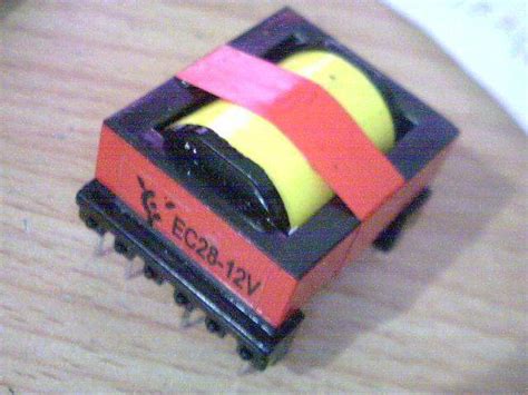 Ec28 High Frequency Transformer Flyback Transformer Output Voltage 12v 6a Ferrite Charger