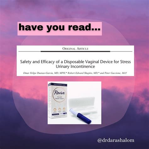 Dr Dara Shalom ⁣⁣ Just Finished A Surgery For Bladder Prolapse This Patient Tried And Failed
