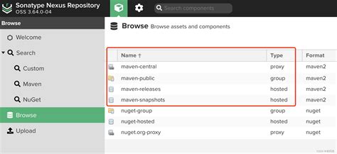 在linux下搭建自己的私有maven库并部署和发布自定义jar依赖和自定义maven插件一搭建sonatype Nexus私有库