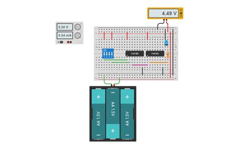 Circuit Design Combinational Logic Gates 1 Nand Tinkercad