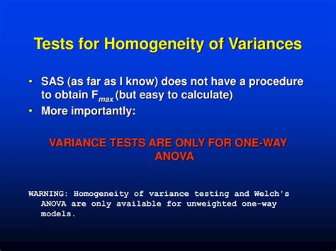 Ppt The Assumptions Of Anova Powerpoint Presentation Free Download