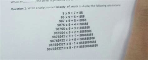 Solved when加 the series Question 2 Write a script named Chegg