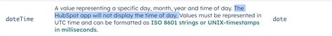 Hubspot Community Getting Invaliddate Error For Custom Datepicker