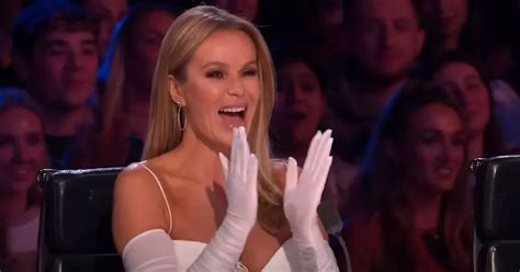 Itv Bgt Star Amanda Holdens Racy Dress Left Her Inundated With Record