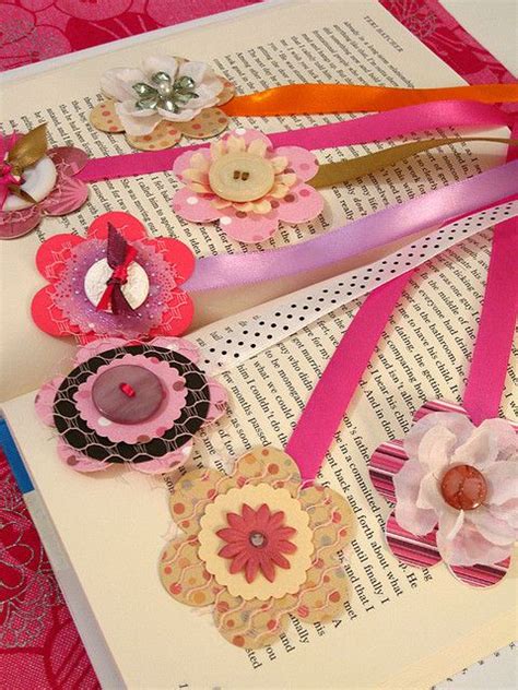 Cute Bookmarks By Rina A W Via Flickr Artesanatos De O Feito A M O Trabalhos Em Papel