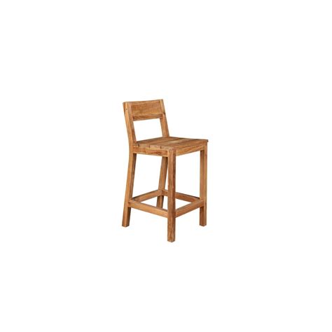 Teak Outdoor Counter Height Chair Archipro Au