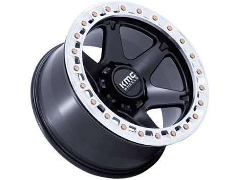 Kmc Matte Black Km238 Vi Beadlock Wheels Rugged Ridge