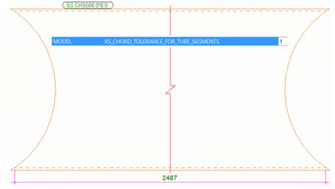 Why There Is Difference In Id To Id Dimensions Of The Tubes Between Tekla Structures And Hgg