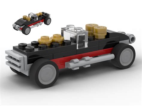 Lego Moc 1959 Troy Vintage Race Car 30644 By Brixperiment