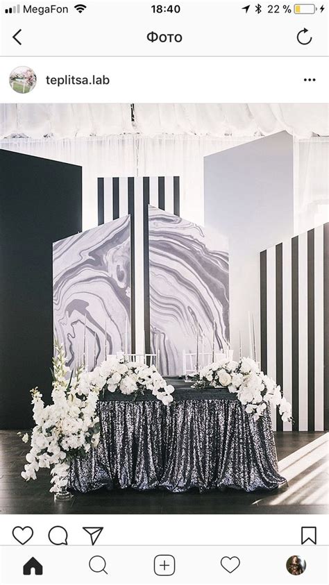 Pin by Елизавета on Свадьбы | Head table wedding, Wedding party table ...