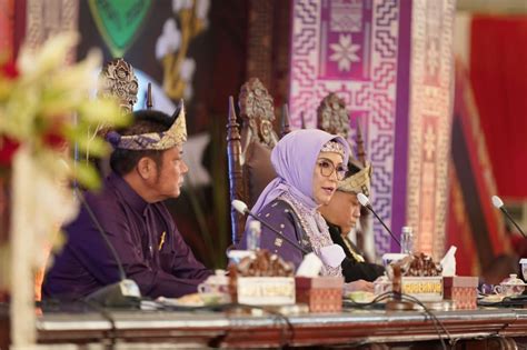 Peringatan Hari Jadi Sumsel Ke 76 Ketua DPRD Prov Sumsel Apresiasi Kinerja Gubernur Dan Wakil