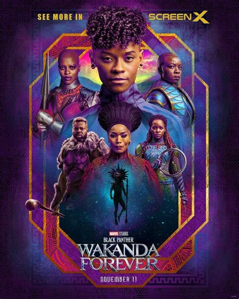 Affiche Du Film Black Panther Wakanda Forever Photo 35 Sur 49 Allociné