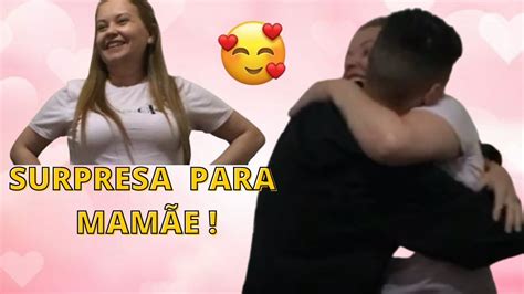 FAZENDO SURPRESA PRA MINHA MÃE ELA SE EMOCIONOU YouTube