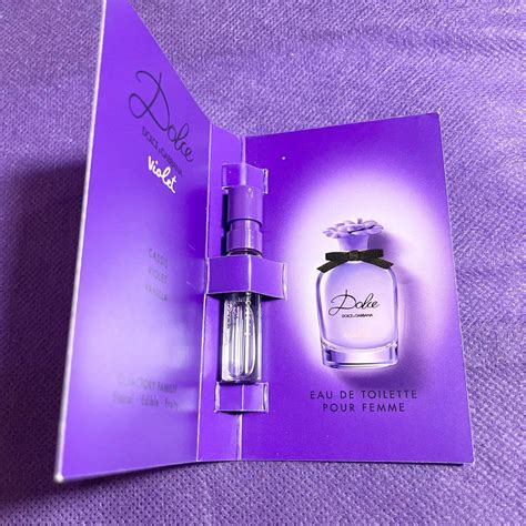 Authentic Dolce And Gabbana Violet Eau De Toilette Perfume Vial Spray