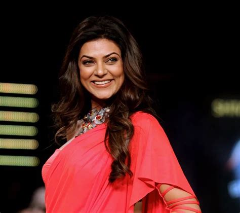 47th Birthday Sareeing Of Sushmita Sen Woman Of Substance