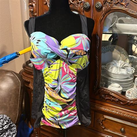 Lane Bryant Swim Plus Size Lane Bryant Bathing Suit Top Poshmark