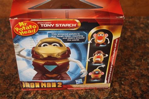 Mr Potato Head Marvel Iron Man 2 Tony Starch Hasbro Playskool