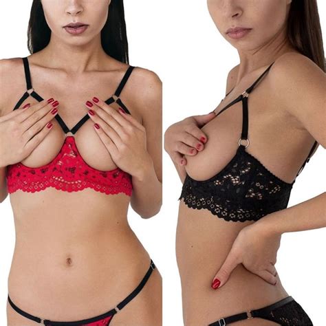 Open Cup Bikini Etsy