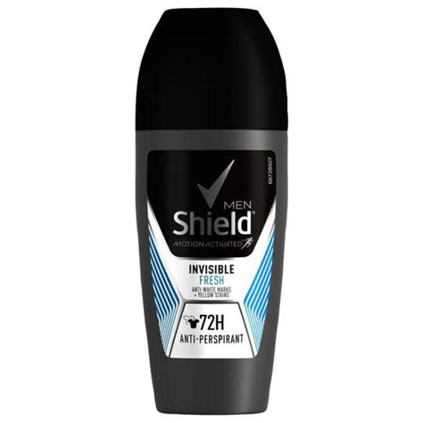 Shield Roll On Male Invisible Fresh 50ml Superb Hyper