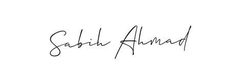 100 Sabih Ahmad Name Signature Style Ideas Superb Digital Signature