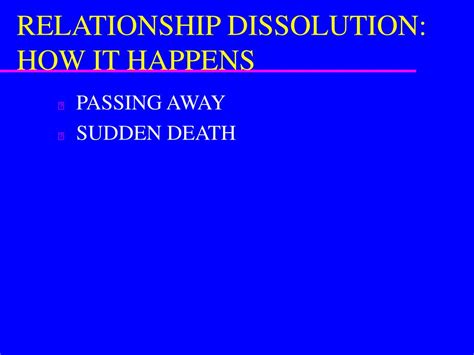 Ppt The Termination Of Relationships Powerpoint Presentation Free