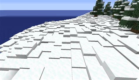 Minecraft Snow Block