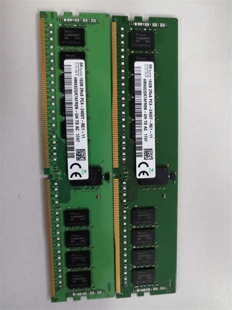 Sk Hynix 32gb 16gbx2 Ddr4 2400 Ecc 電腦＆科技 電腦周邊及配件 電腦周邊產品 Carousell