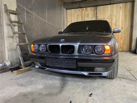 Bmw E34 540 Front Bumper Splitter Lip Spoiler Body Kit Brake Etsy