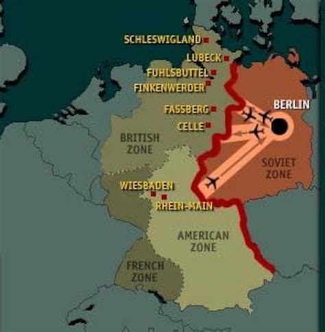 Map Of Germany During Cold War Allina Madeline