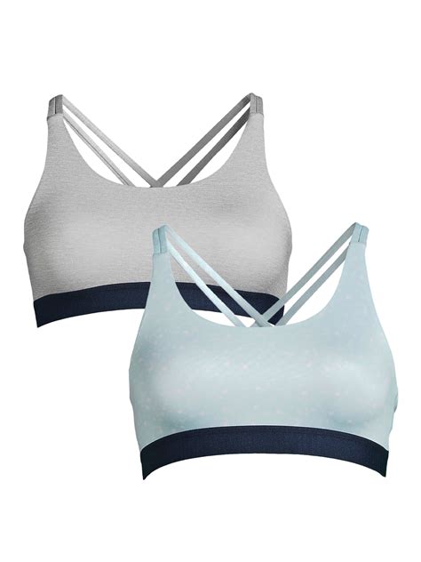 Athletic Works Girls Sports Bra 2 Pack Sizes Xs Xxl