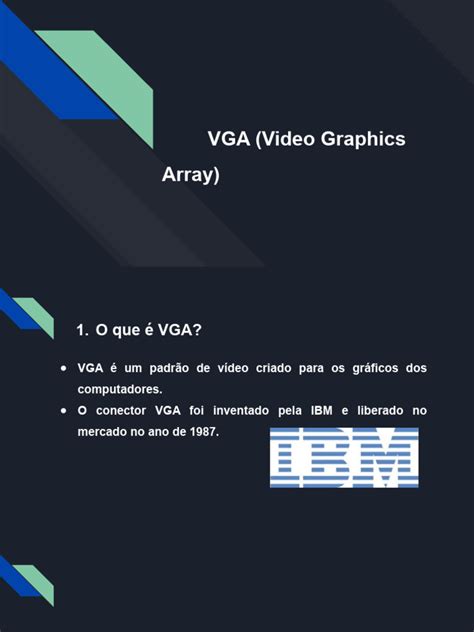 vga video graphics array pdf