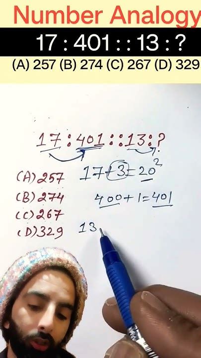 Number Analogy Reasoning Short Tricks Reasoning Short Tricks