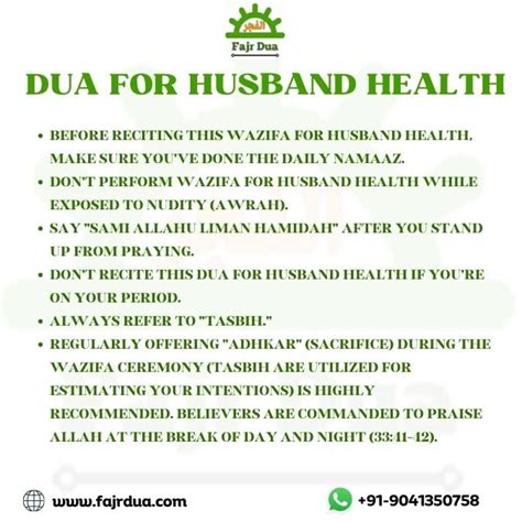 Powerful Dua For Husband Health And Success Long Life Updated 2024