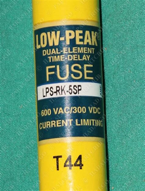 Bussmann Lps Rk 5sp 5 Amp 5a Dual Element Time Delay Fuse 600vac