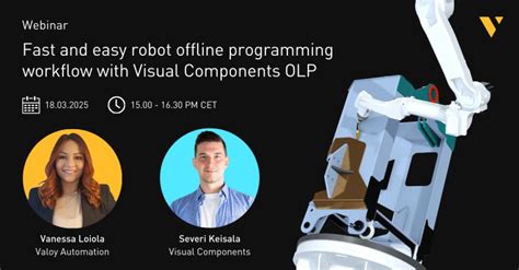 Robotprogramming Offlineprogramming Visualcomponents Visual Components