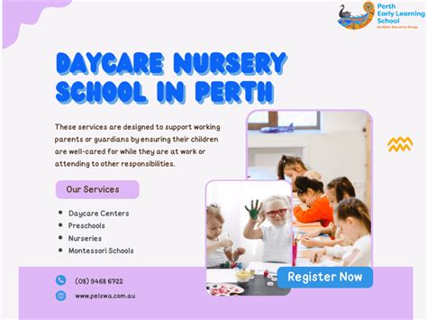 Daycare Nursery School In Perth Learning Nursery Program Perth