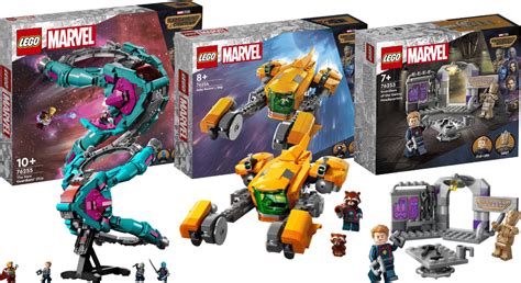 LEGO Guardians of the Galaxy Vol. 3 sets onthuld
