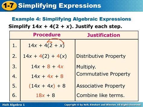 Simplifying Expressions - ppt download
