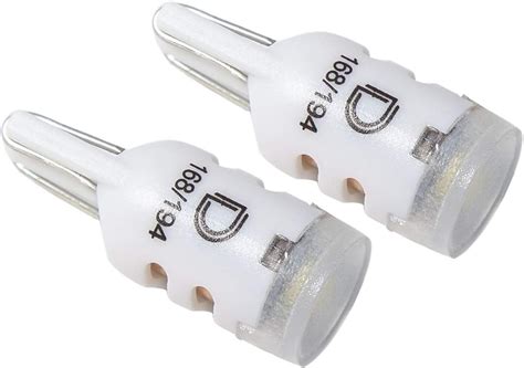 Amazon.com: Philips 127996000KX2 X-tremeVision LED W5W T10 6000K ...