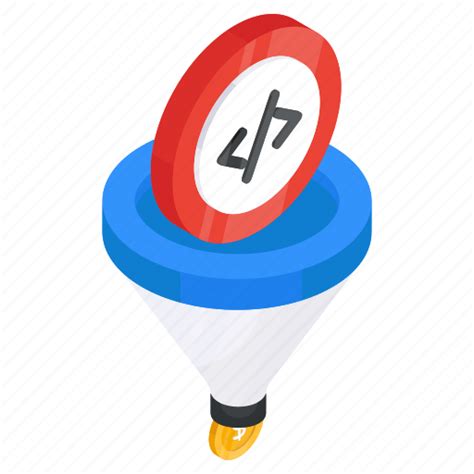 Coding Filtration Pouring Extraction Programming Icon Download On