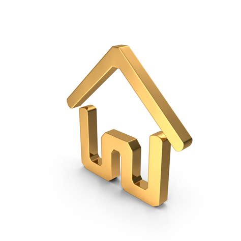 Home Symbol Gold Png Images And Psds For Download Pixelsquid S12200651a