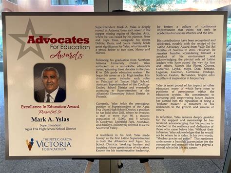 Gina Decoste On Linkedin Superintendent Mark Yslas Was Recognized Today With The Excellence In